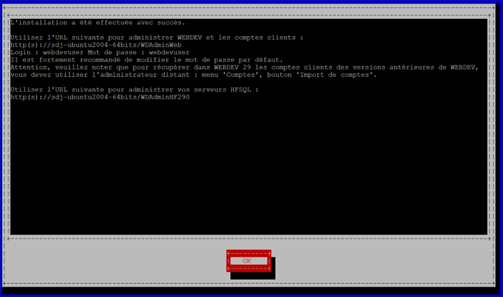 Install a WEBDEV Application Server for Linux - PC SOFT - Online documentation