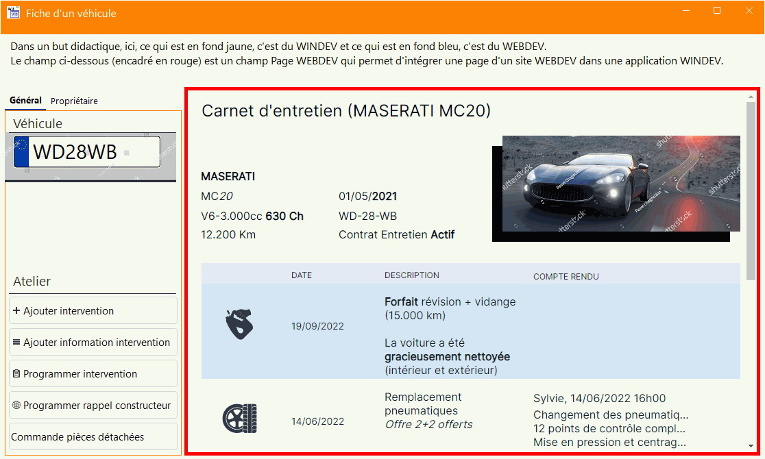 Intégrer un site WEBDEV dans une application WINDEV - PC SOFT ...